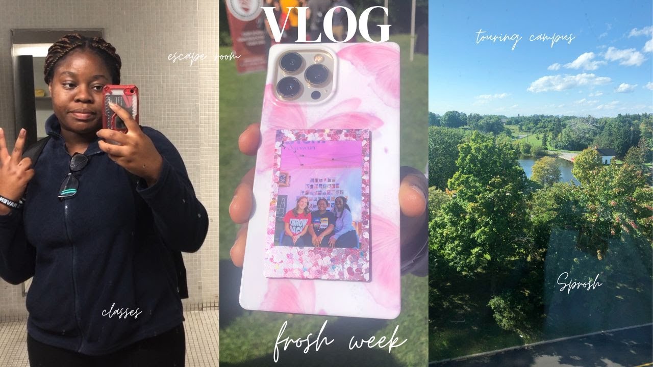 my first two weeks in carleton university | ft. frosh week - YouTube