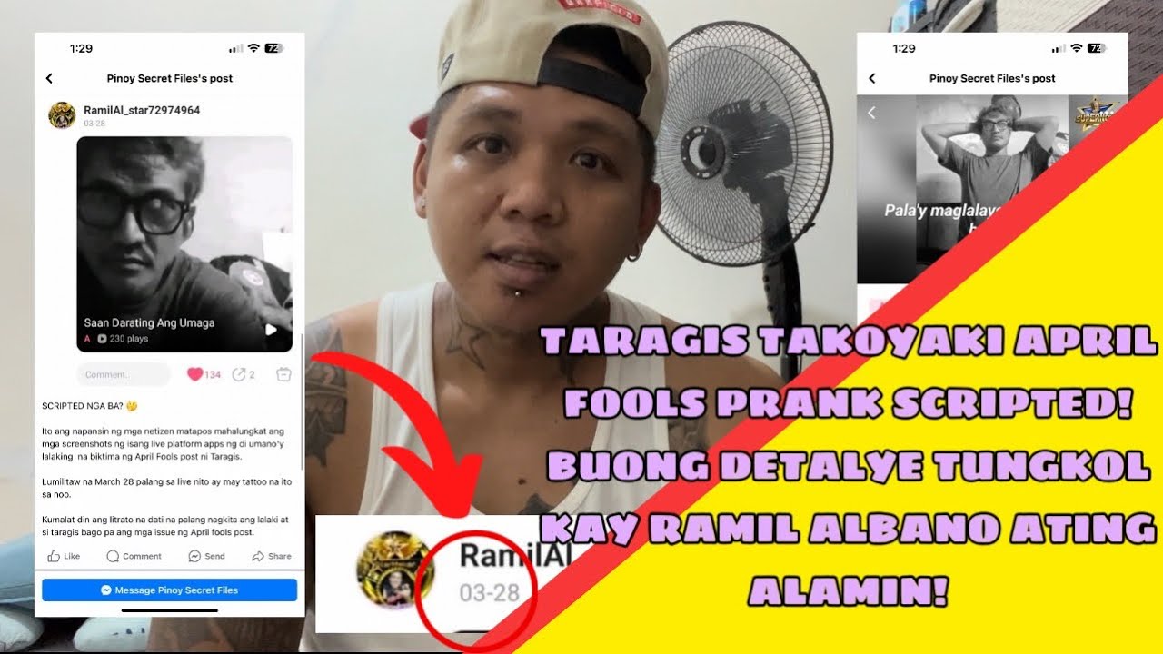 TARAGIS TAKOYAKI APRIL FOOLS PRANK SCRIPTED! BUONG DETALYE TUNGKOL KAY ...