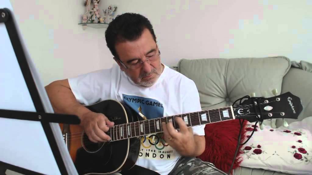Anarchy In The Uk Sex Pistols Cover Electro Acoustic Guitar Instrumental Lesson Youtube
