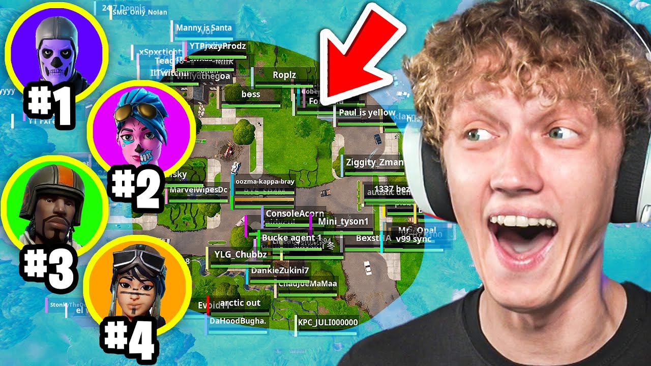 The FIRST SQUADS Tournament In OG Fortnite! (Most STACKED Endgame ...