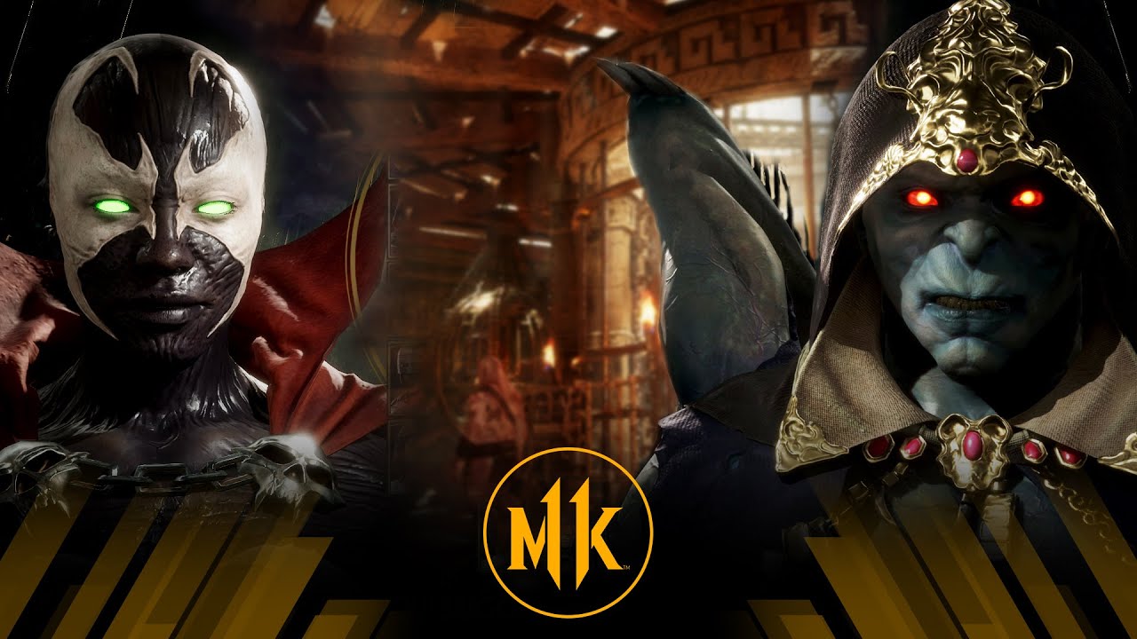 Mortal Kombat 11 - Hellspawn Jacqui Briggs Vs Spawn (Very Hard) - YouTube