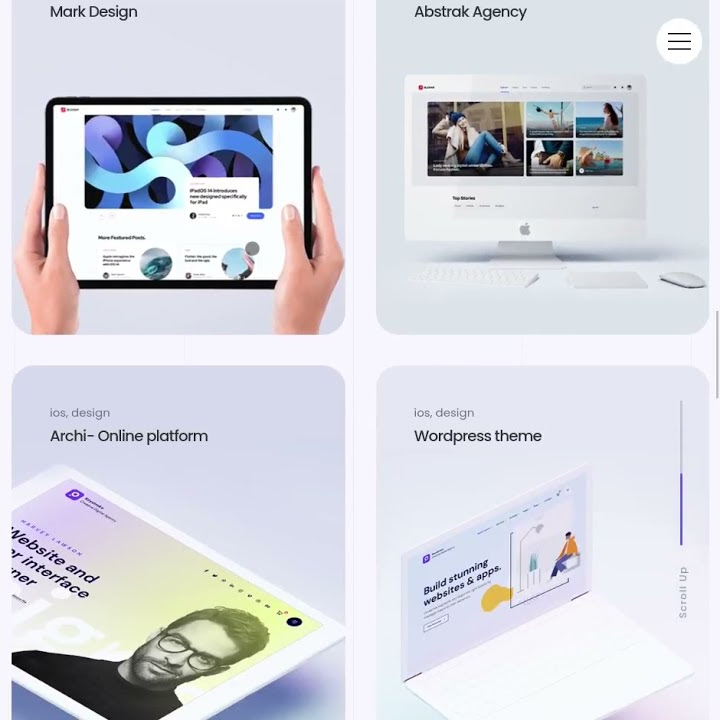 Top Portfolio Template Website Using HTML CSS And JavaScript | Dark/Light Mode #shorts - YouTube