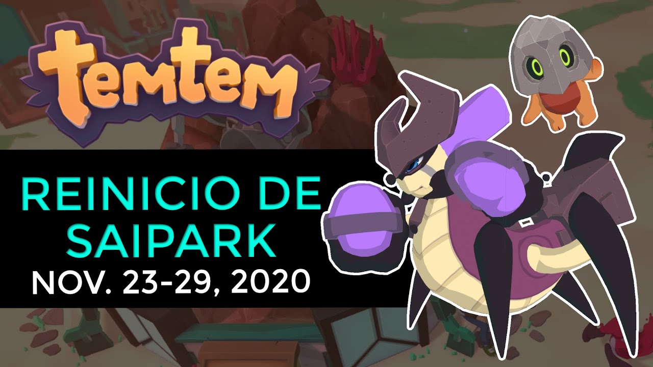 🌴 TEMTEM: VULVIR Y AKRANOX SAIPARK 🌵🦔 | ANAK + KISIWA TEMTEMS | Noviembre 23-29, 2020 - YouTube