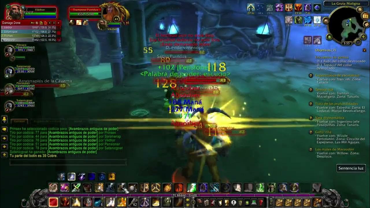 Random Dungeon (vanilla). RETRIBUTION Paladin (Role: Tank, Healer or DPS). WoW 3.3.5. - YouTube