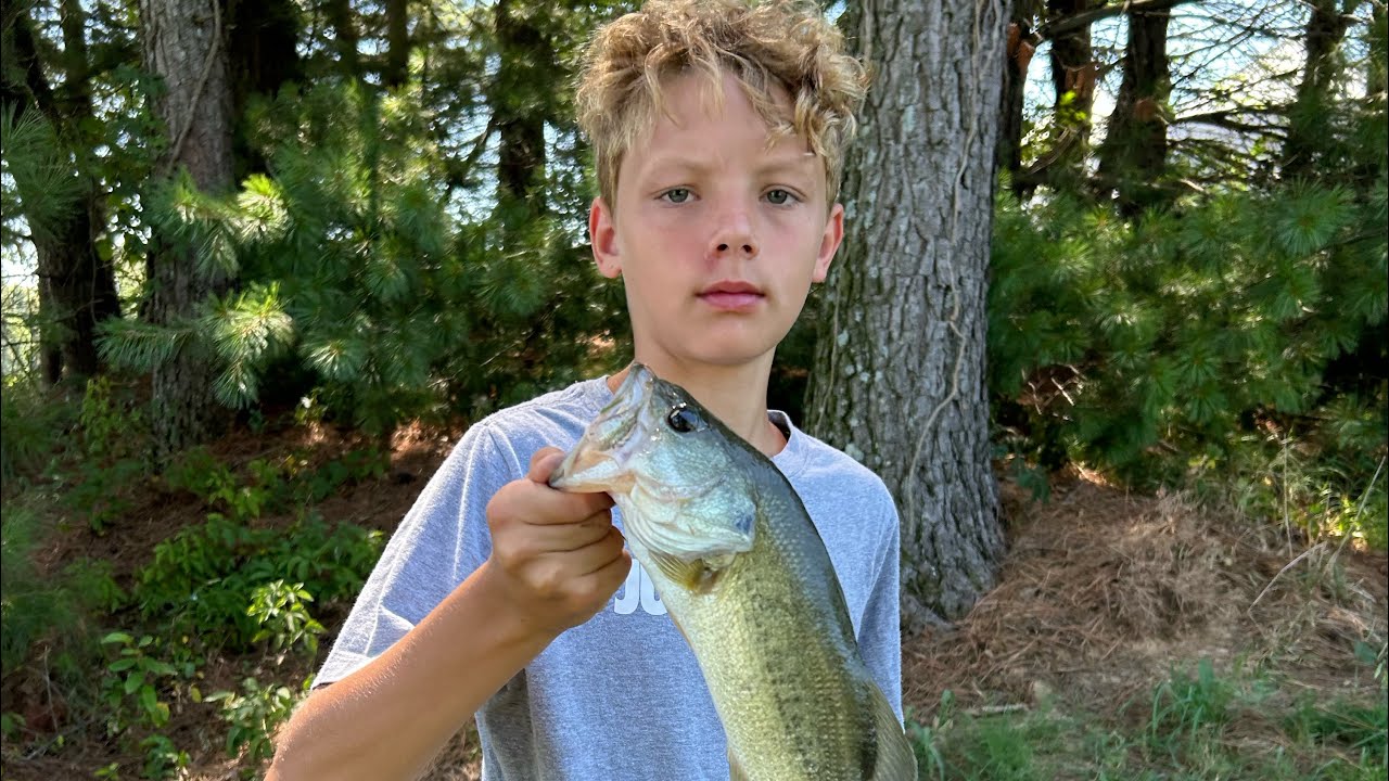 all day fishing trip with Colton - YouTube