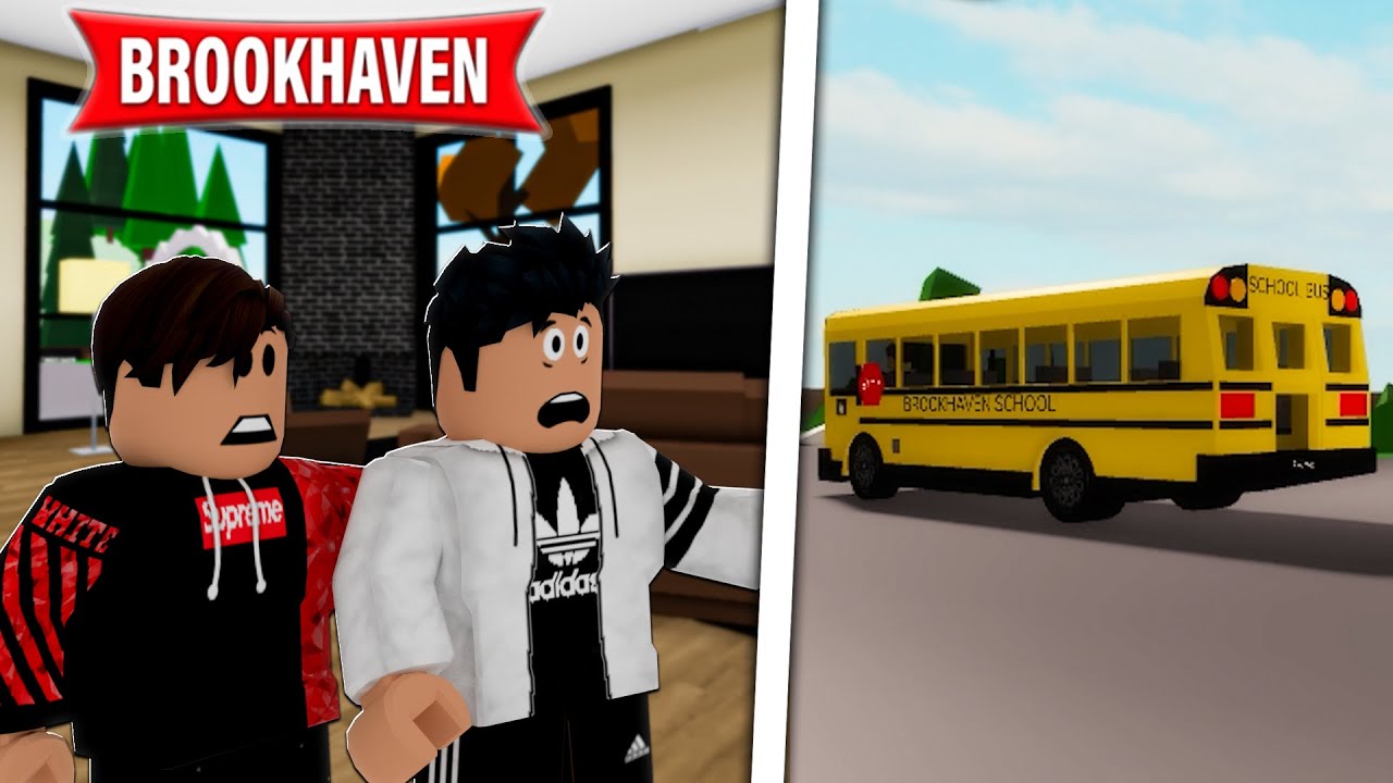 Late For the School Bus In Brookhaven Rp Roblox - YouTube