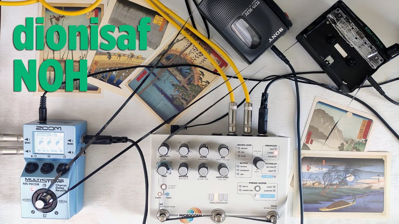 NOH (lo-fi ambient) Tape loops + @HologramElectronics Microcosm & Zoom ...