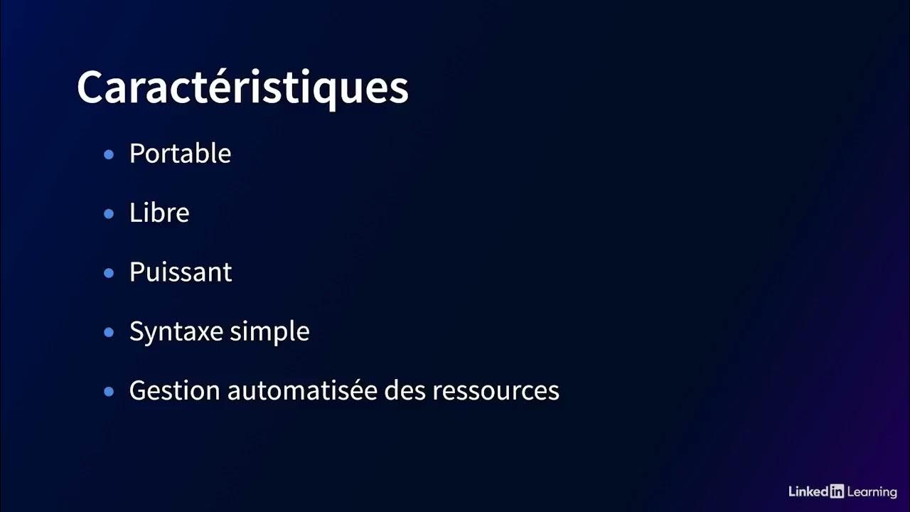 02 - Connaître les avantages du langage Python - YouTube