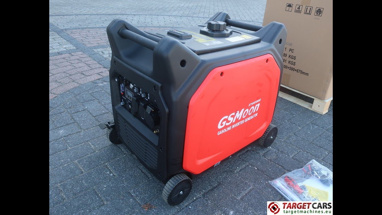 980165 GSMOON XYG6500IE PETROL 6.5KVA INVERTER 6500W 6.5KW GENERATOR ...