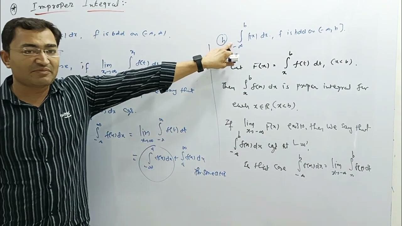 32. Improper Integral Lecture 2 - YouTube