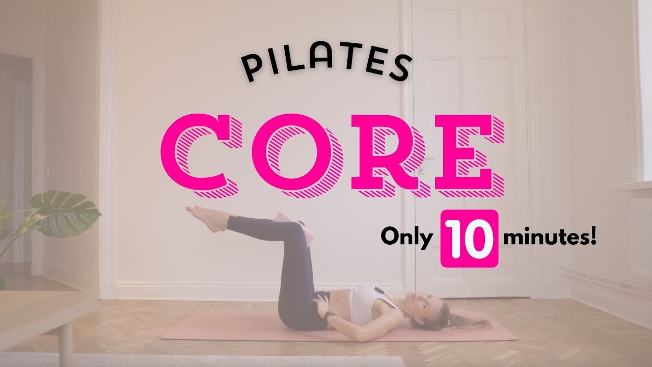 10 Minute Pilates Workout For Deep Core & Pelvic Floor | Low Impact ...