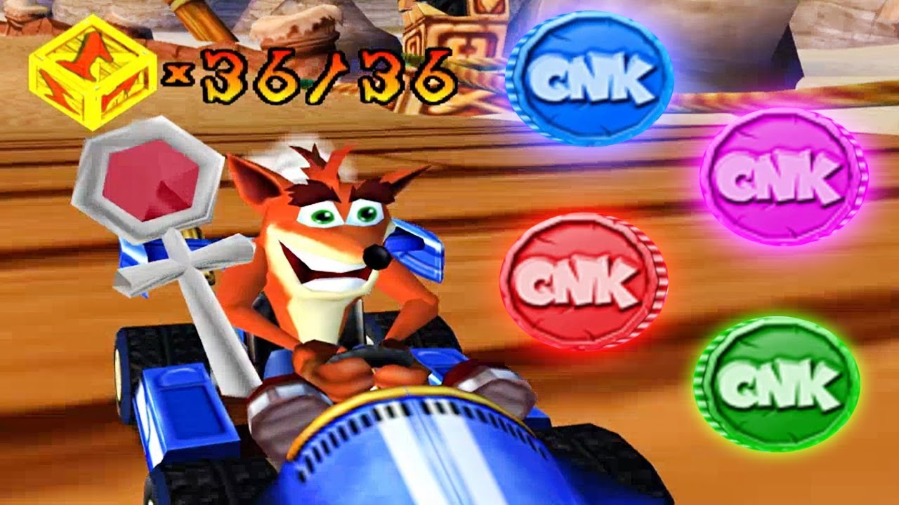 Crash Nitro Kart - CNK & Platinum Relics (101% Walkthrough) Part 5 ...