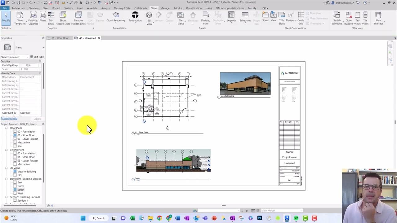 Revit Tutorials 13 Creating Sheets - YouTube