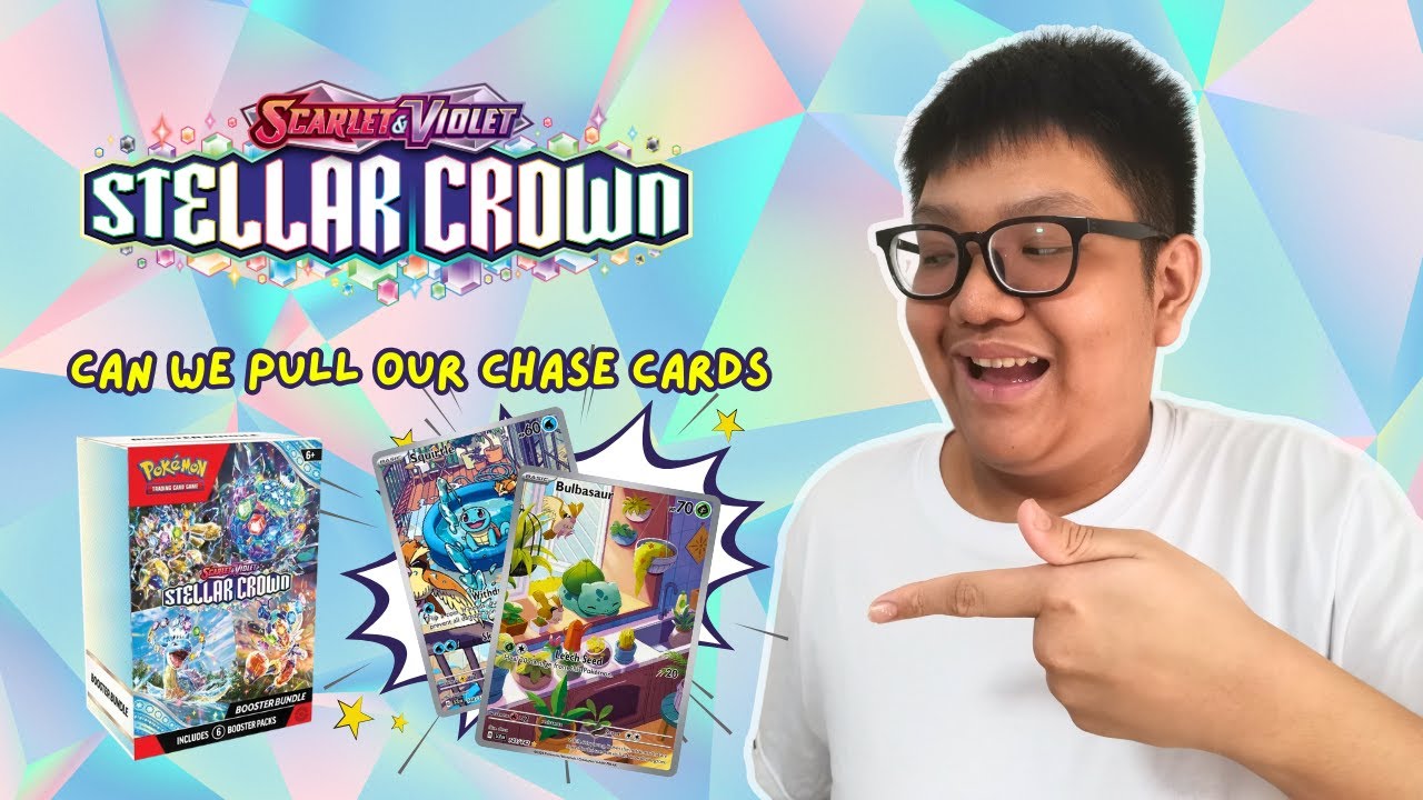 Stellar Crown Pokémon Booster Bundle Card Packs Opening! | Is the pull ...