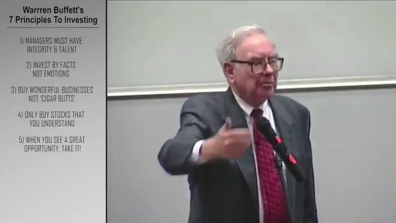7 investing principles of Warren Buffett: How To Invest For Beginners ...