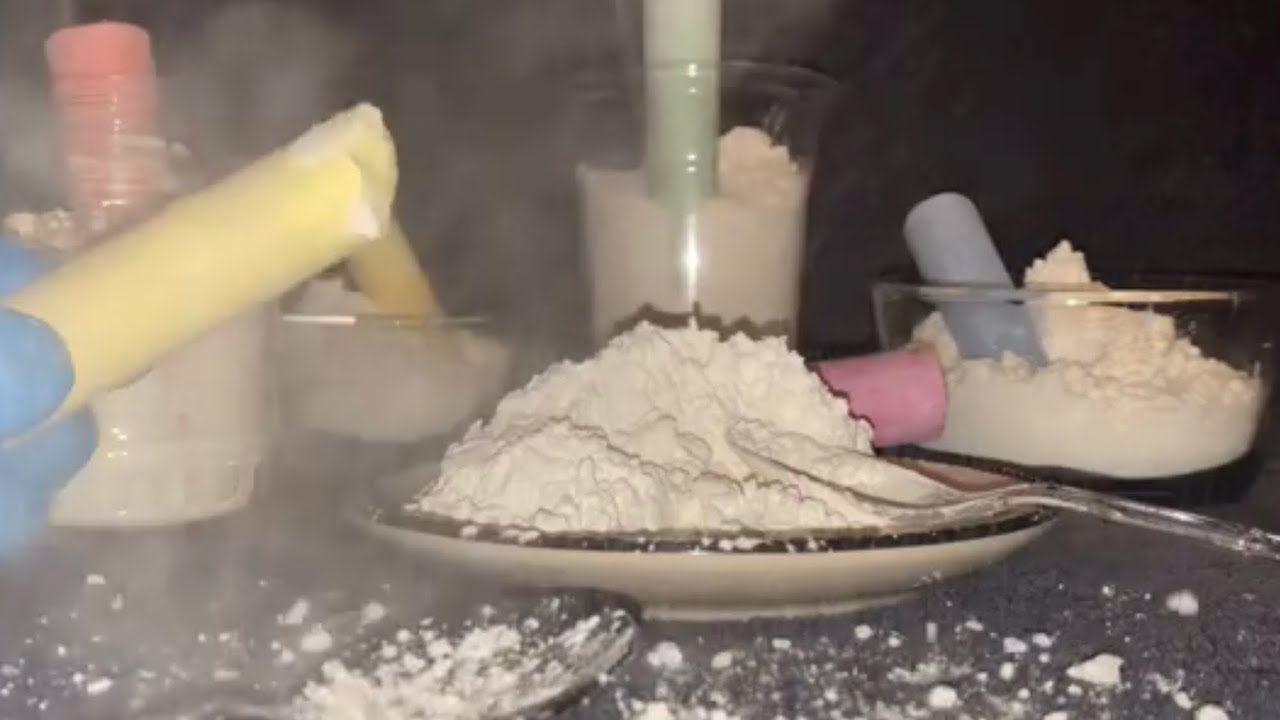 TASTE TESTING a VARIETY of different sta💫 BRANDS + Colorful chalk ...