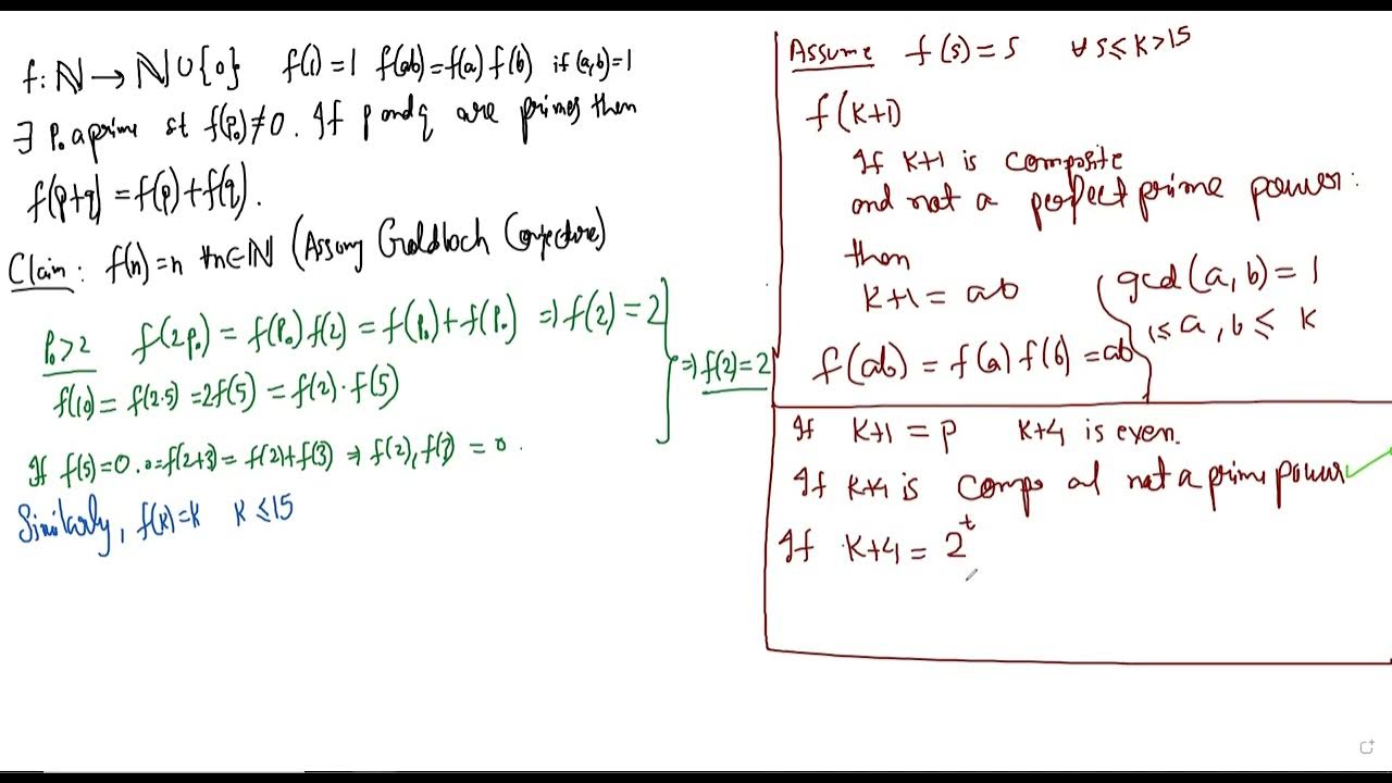 An application of Goldbach conjecture - YouTube