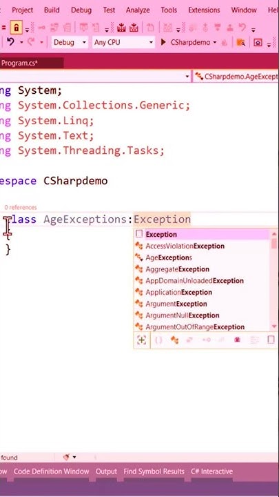 How To Create Custom Exception How To Create User Defined Exception Csharp Programming