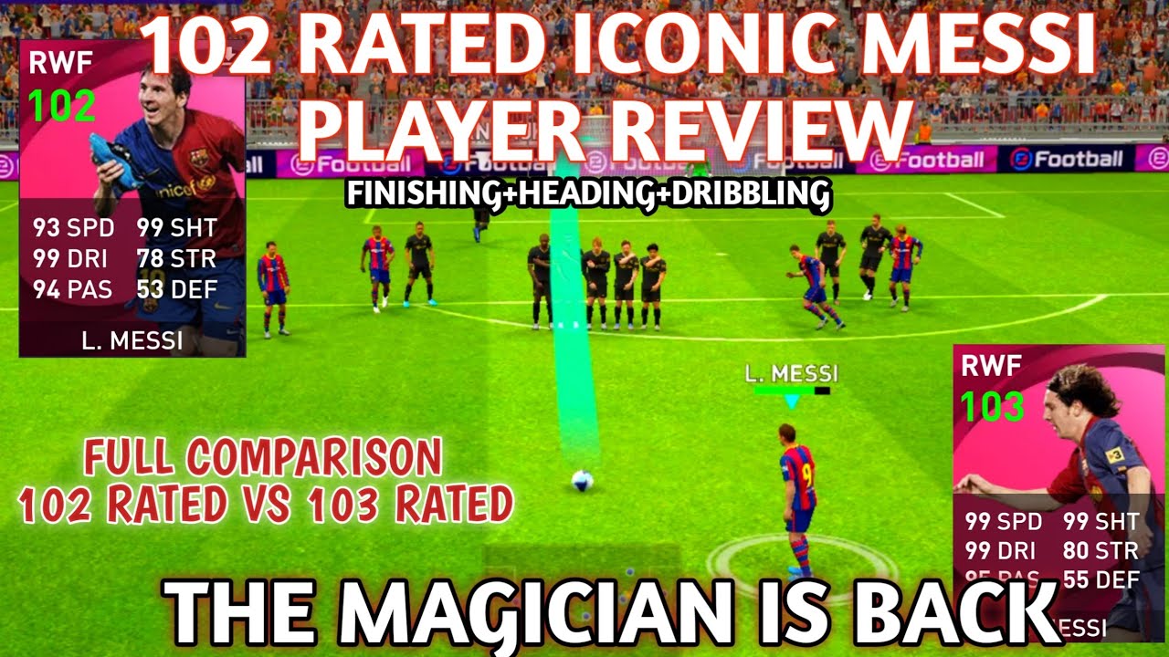 ICONIC MESSI 102 RATED FULL PLAYER REVIEW ️| IS THIS THE BEST VERSION ...