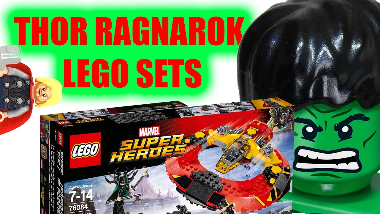 Thor Ragnarok Lego Sets Box Images - The Ultimate Battle for Asgard ...