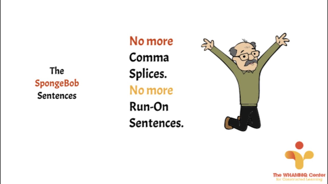 No More Run-Ons and Comma Splices - YouTube