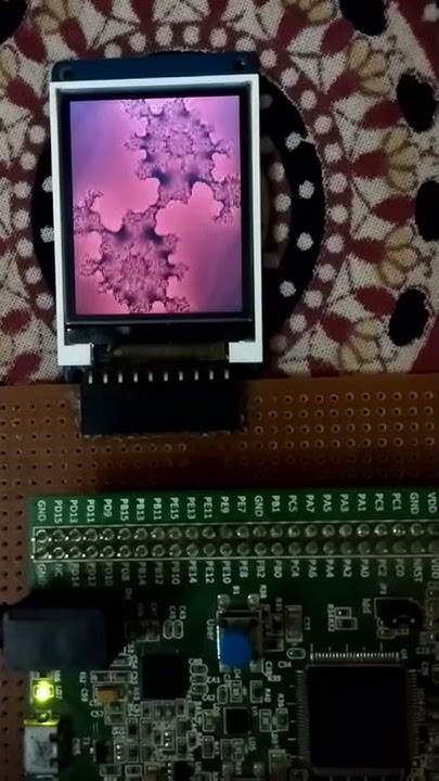 STM32F4 Floating Point Unit demo - YouTube