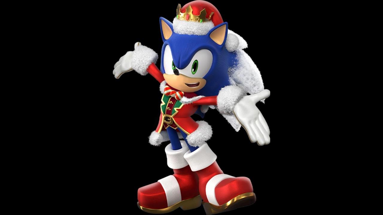 SFSB: Santa Sonic Render + Model #sonicforces - YouTube