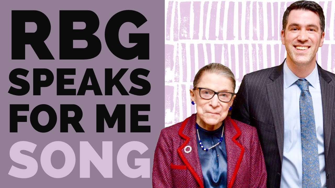 Song for the Notorious RBG, Justice Ruth Bader Ginsburg (Live) - YouTube