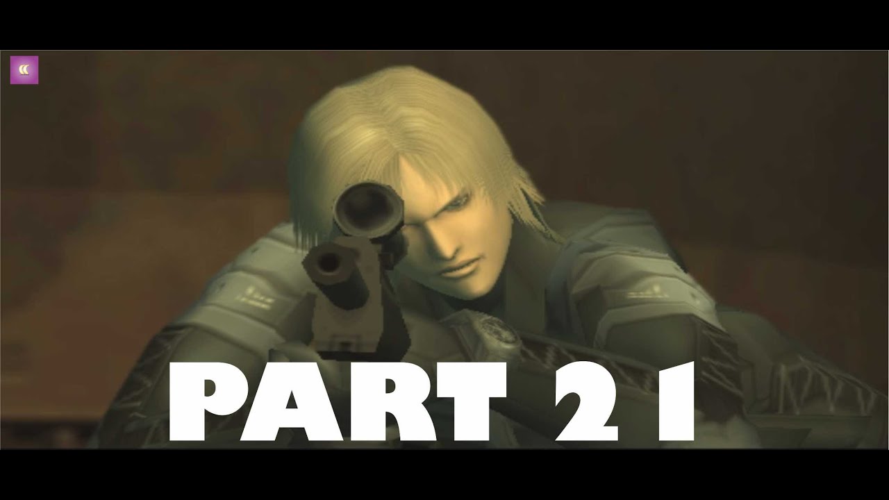 METAL GEAR SOLID 2 PART 21 - PROTECT EMMA (1080/60FPS) - YouTube
