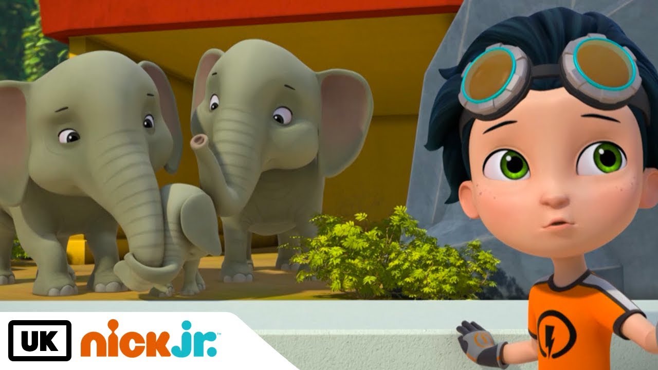 Rusty Rivets | Rusty's Elephant Escape | Nick Jr. UK - YouTube
