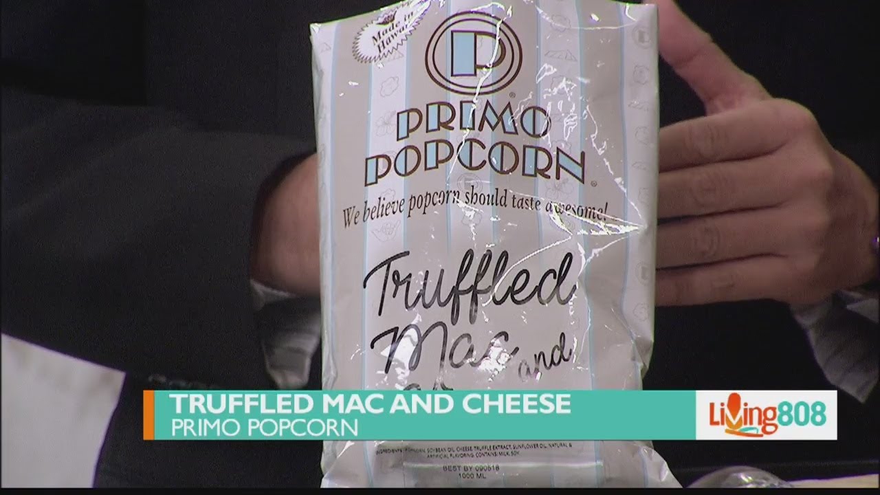 Primo Popcorn - Truffled Mac and Cheese and Orange Kreme Kustard - YouTube