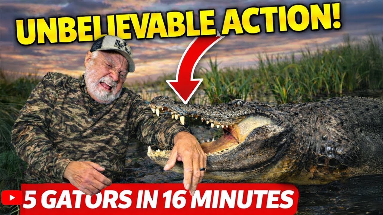 We CAUGHT 5 GATORS in Louisiana | Bayou MAYHEM!! - YouTube
