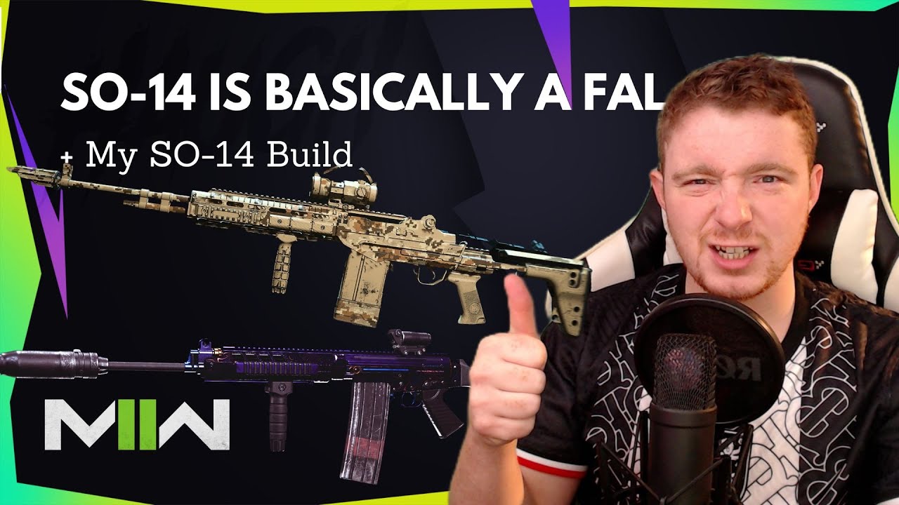 SO-14 Is a Strange But Familiar Choice in Modern Warfare 2 (MW2 Multiplayer) - YouTube