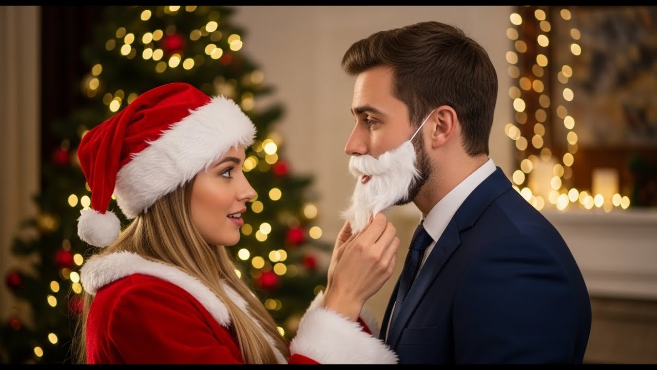 She Played Santa on Christmas Eve, the Millionaire Ripped Off Her Beard ...