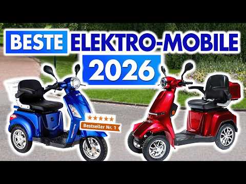 Die besten ELEKTROMOBILE für Senioren (2026) ► Nicht kaufen, bevor du das siehst!