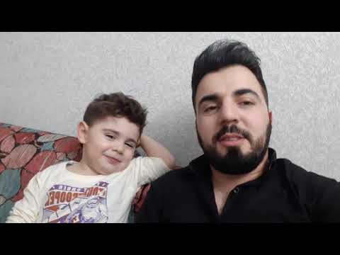 Karantində olan Hüseyn atasına deyir saçımı kəs uzanıb/2020 Video/barber Rəşad