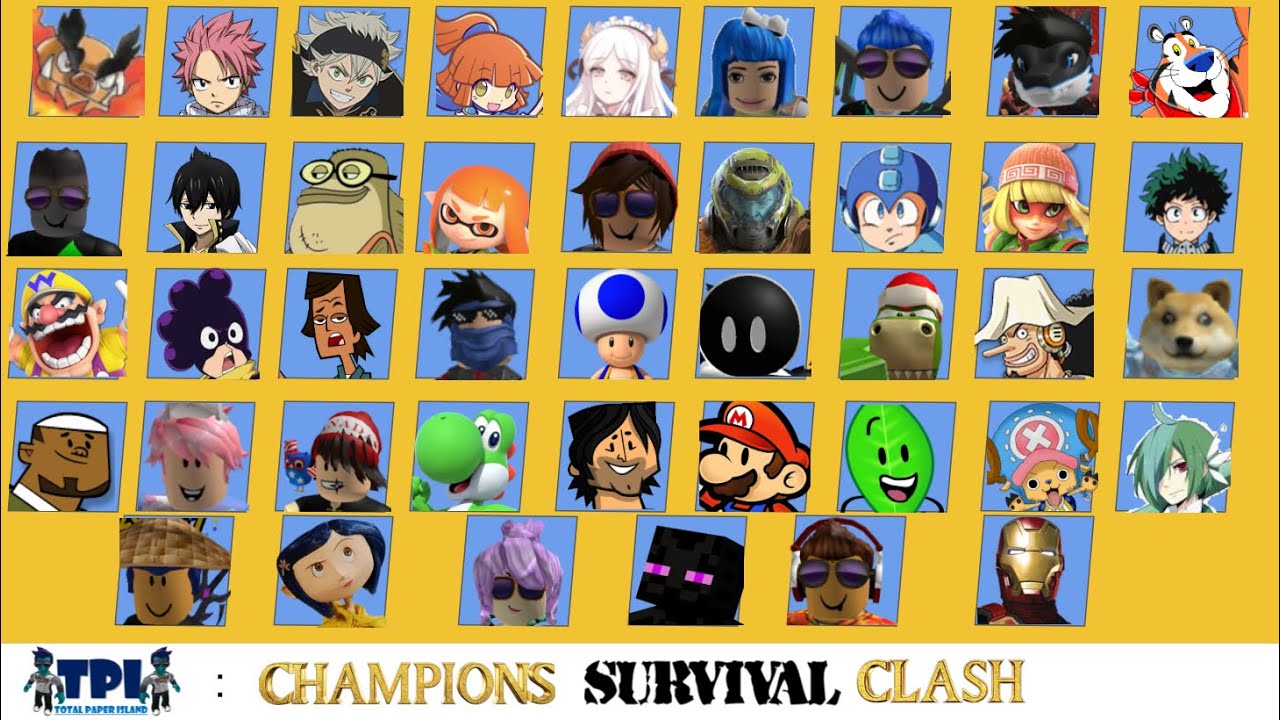 Total Paper Island: Champions Survival Clash Episode 1 - YouTube