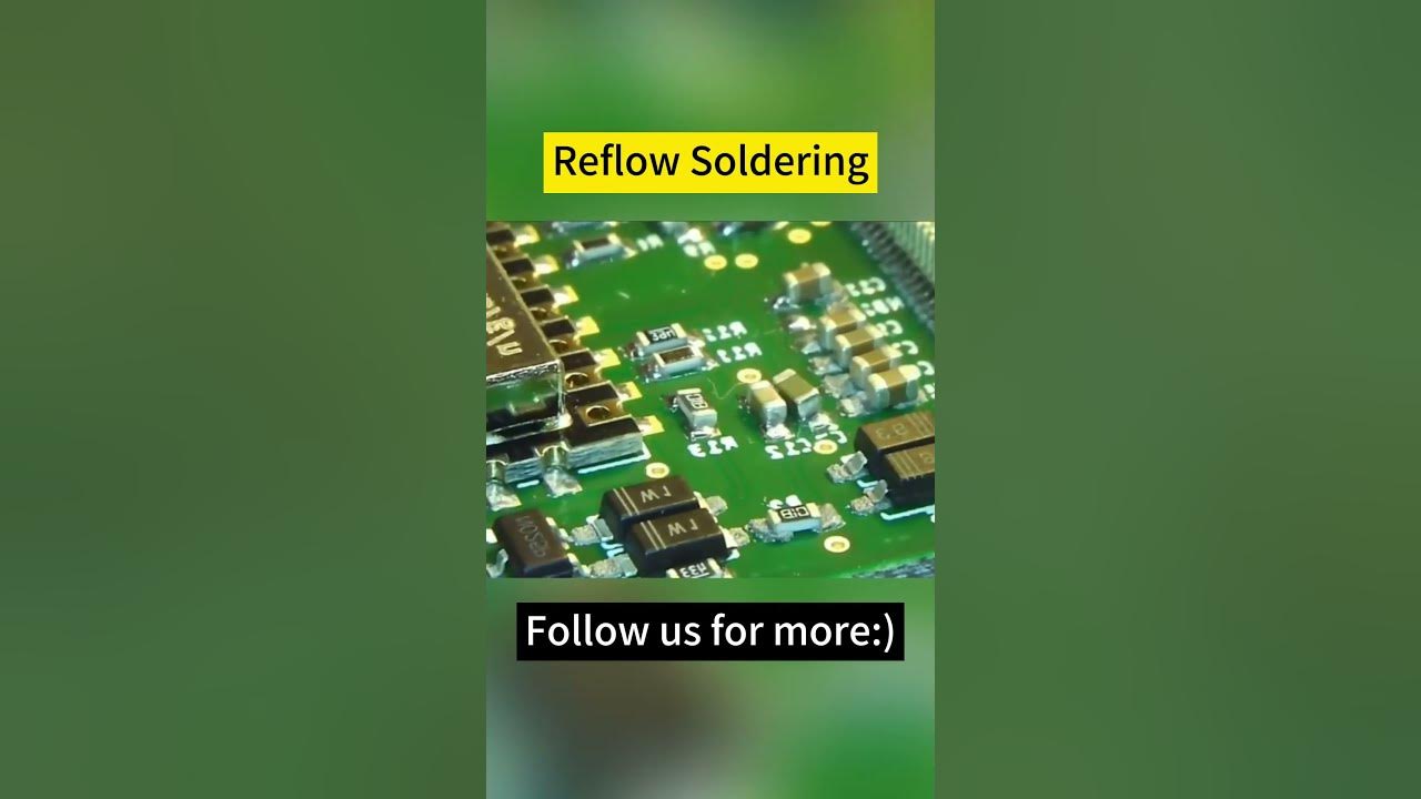 In 15 seconds, learn what reflow soldering is!💙#reflow #soldering #pcb #smt #electronics - YouTube