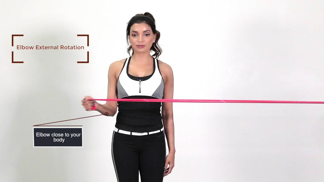 Shoulder External Rotation - YouTube