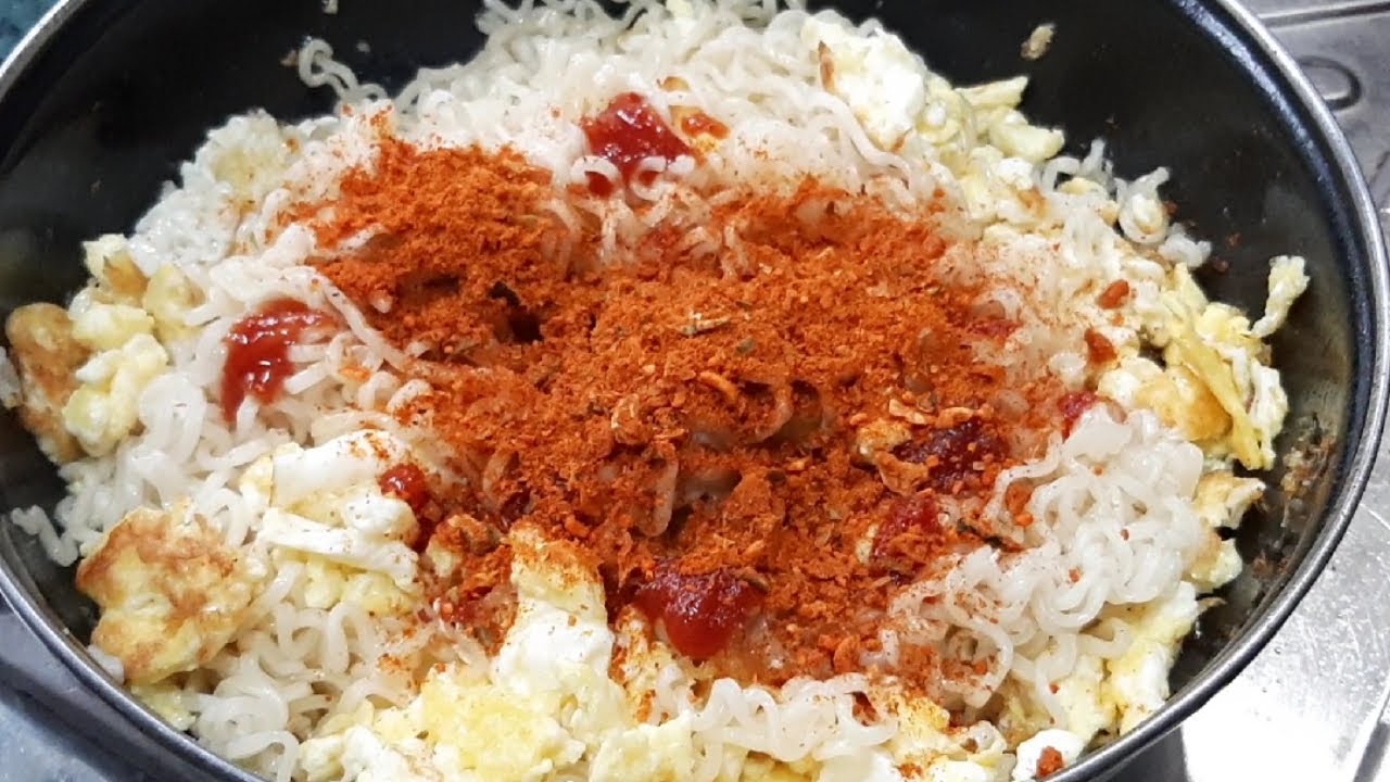 Spicy Maggi Recipe | Masala Maggi Recipe | How to make tasty maggi ...