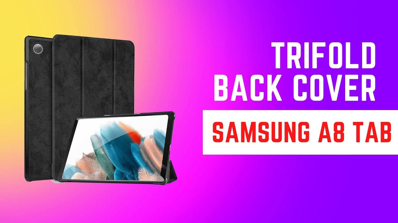 Samsung Tab Trifold Back Flip Stand Case Cover for Samsung Galaxy Tab ...