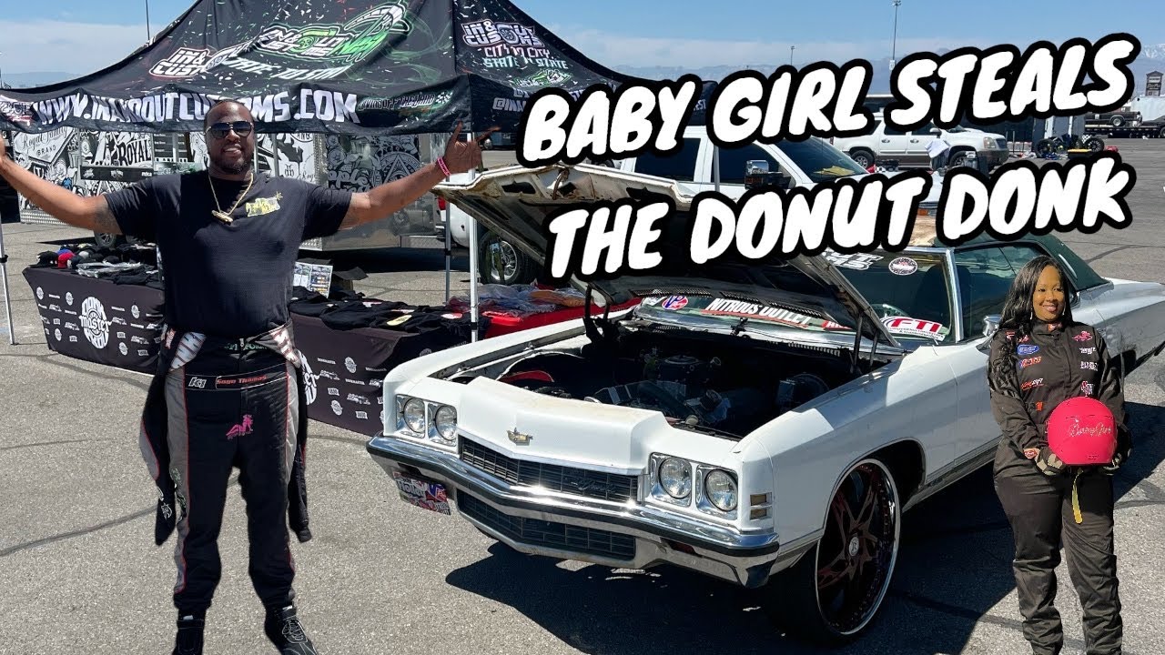 Baby girl steals the Donut Donk at Holley LS Fest Donkmaster ...