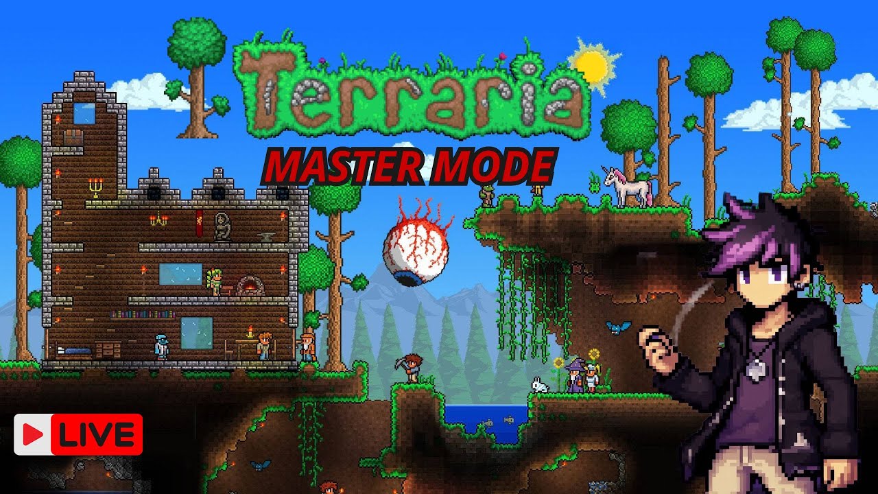 Especial 100 Inscritos: 4 Horas de Exploração no Terraria! - YouTube