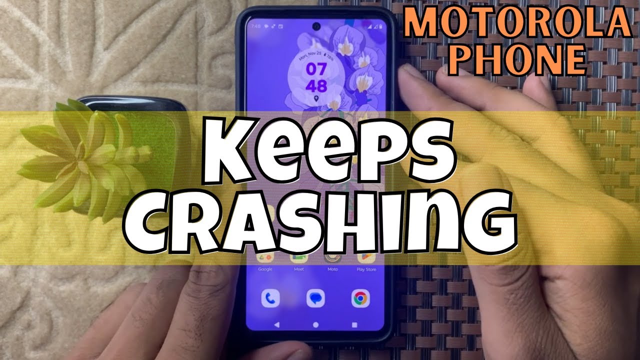 How to Fix If Motorola Phone Keeps Crashing - YouTube