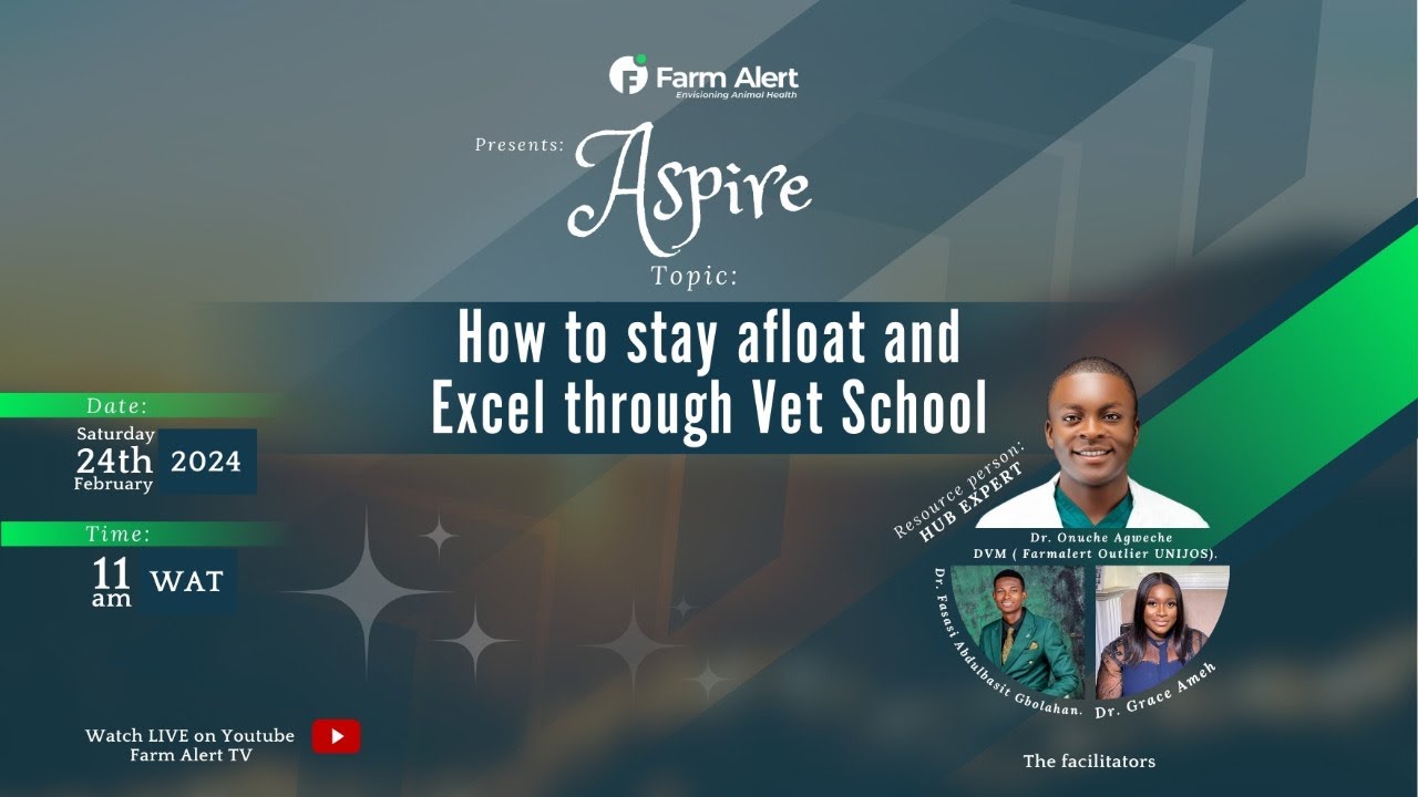 Aspire | how to stay afloat and excel through Vet - YouTube