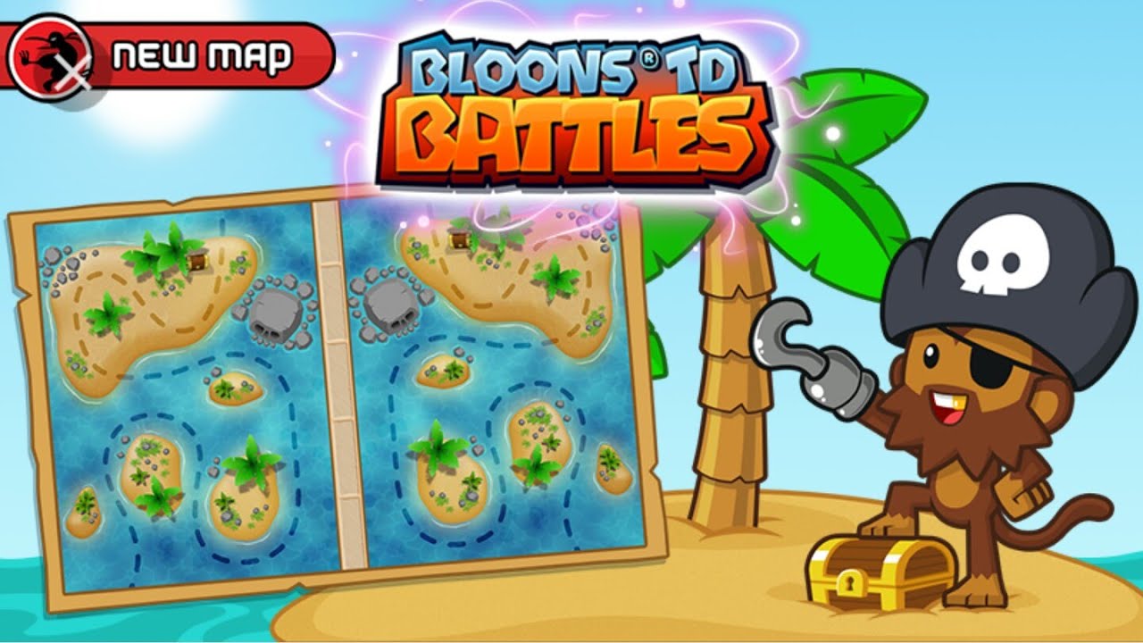 NEW MAP !!!! ( BTD BATTLES ) - YouTube