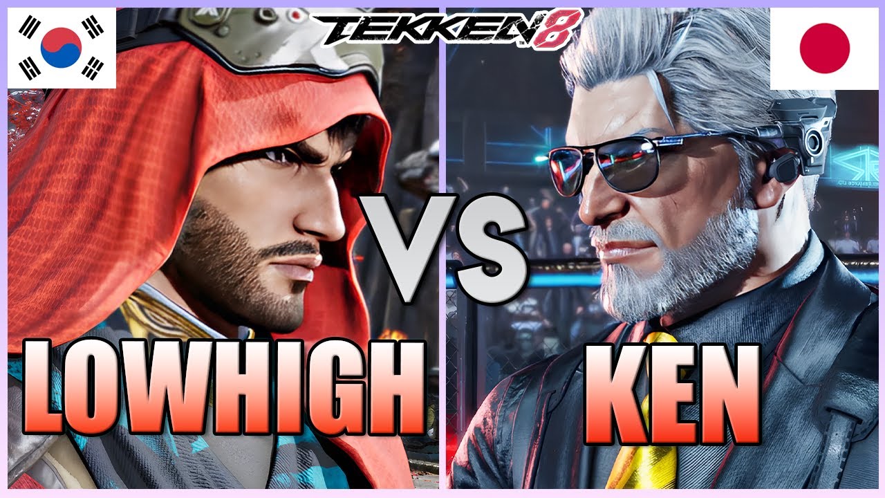 Tekken 8 Lowhigh (Rank #1 Shaheen) Vs Ken (Rank #3 Victor) Aggressive ...