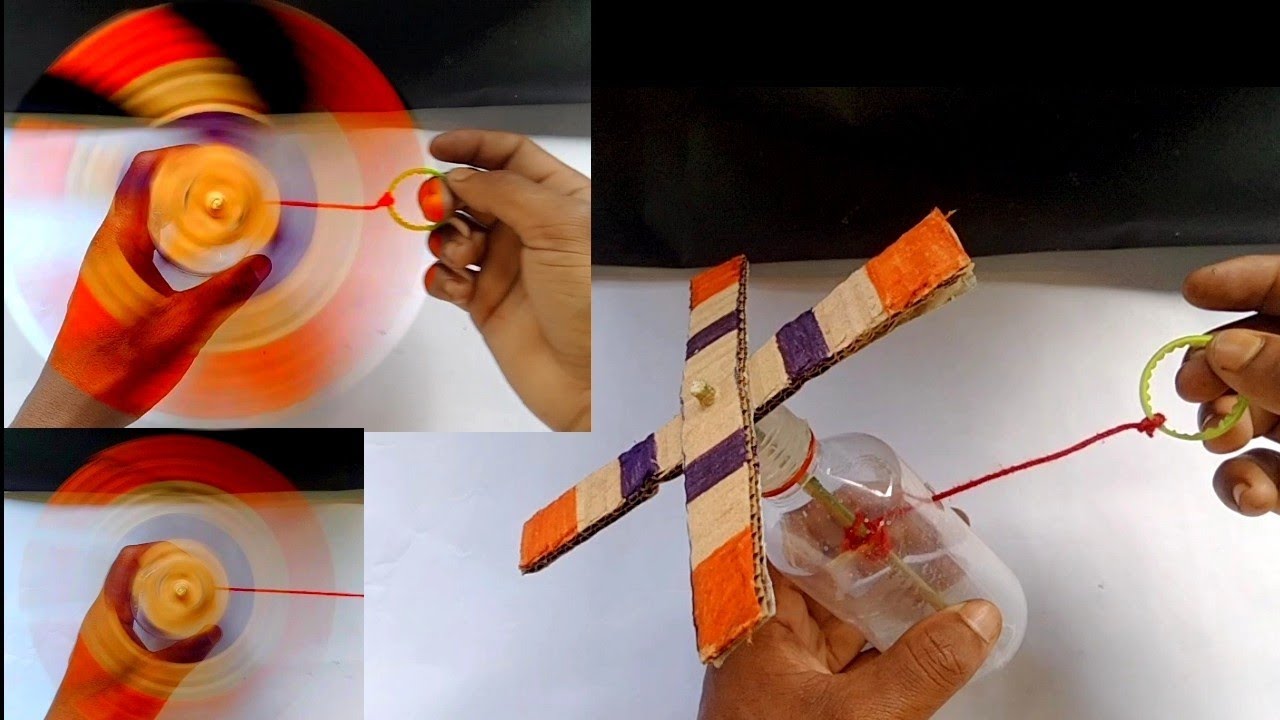 How to make a simple fan from a plastic bottle ( very simple fan ...