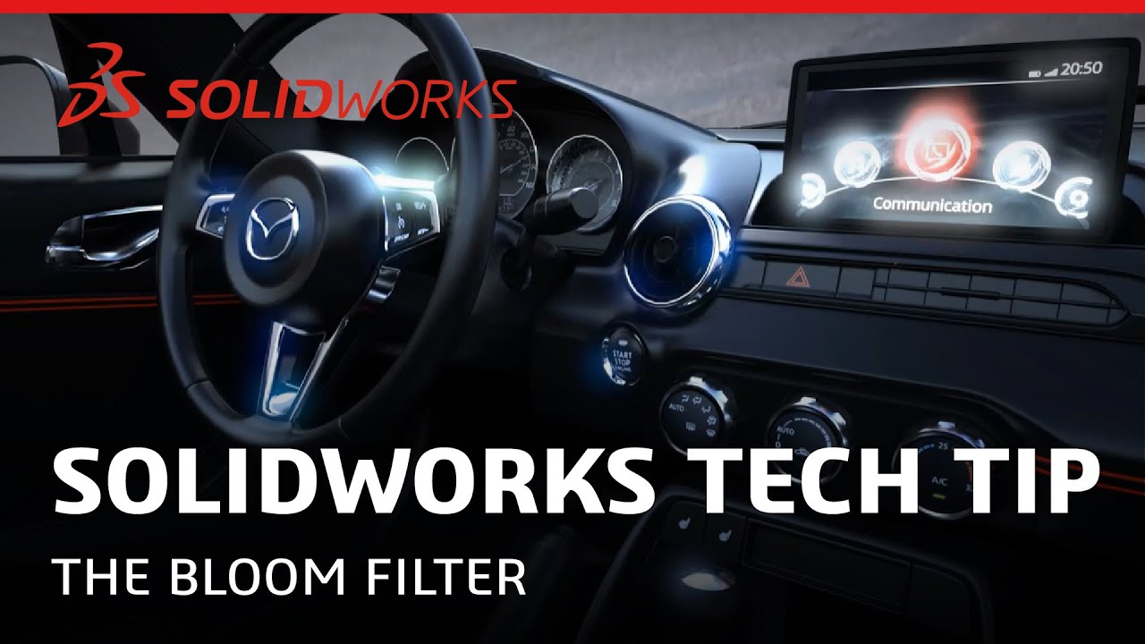 SOLIDWORKS Tech Tip - The Bloom Filter - YouTube