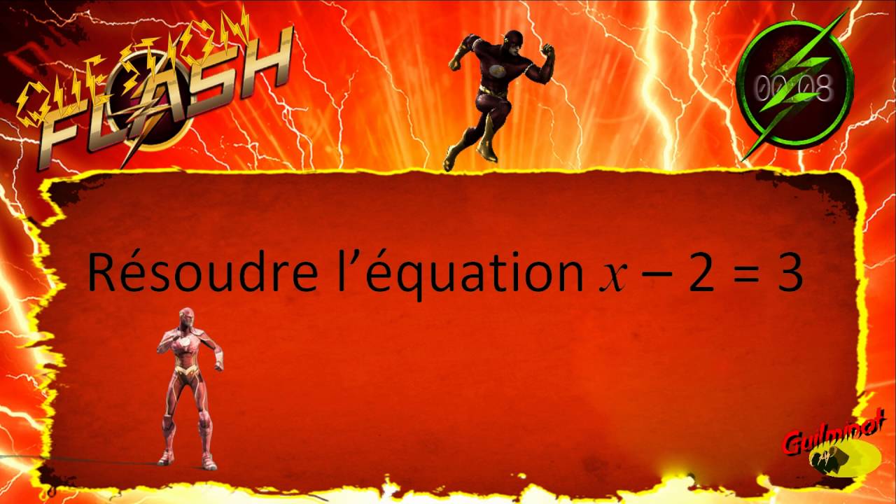 Questions flash maths - cycle 4 - Equations - YouTube